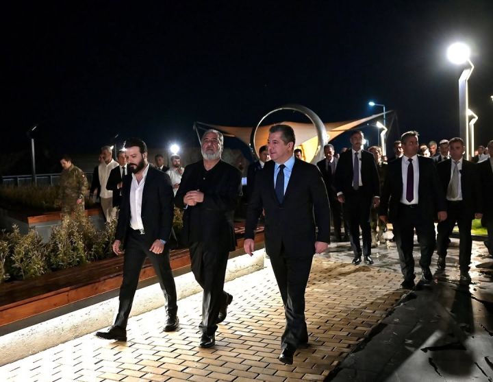 PM Masrour Barzani Visits White Village in New Zakho - Rast Group